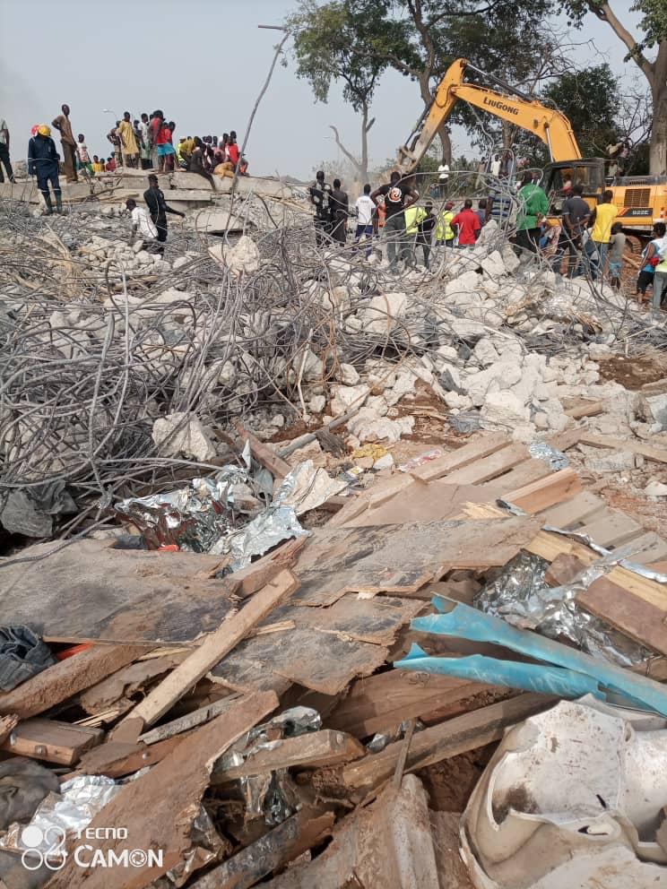 BUILDING COLLAPSE: 3 dead as two-storey building under construction ...