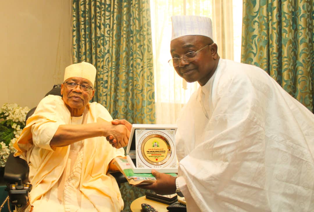 IBB, GEN. ABDULSALAMI COMMENDS NECO REGISTRAR, SAYS COUNCIL CRUCIAL TO ...