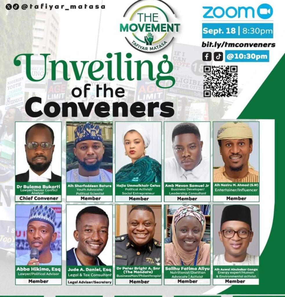 Youths Launches The Movement (Tafiyar Matasa) at The Presentation of ...